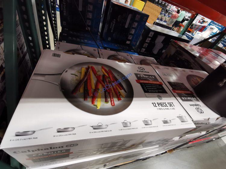 Calphalon Premier Clad Stainless Steel 12-Piece Cookware Set – CostcoChaser