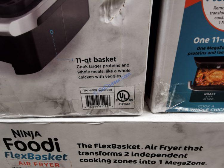 Costco-4488088-Ninja-Foodi-Dual-Zone-11QT-Flex-Basket-Air-Fryer-bar ...