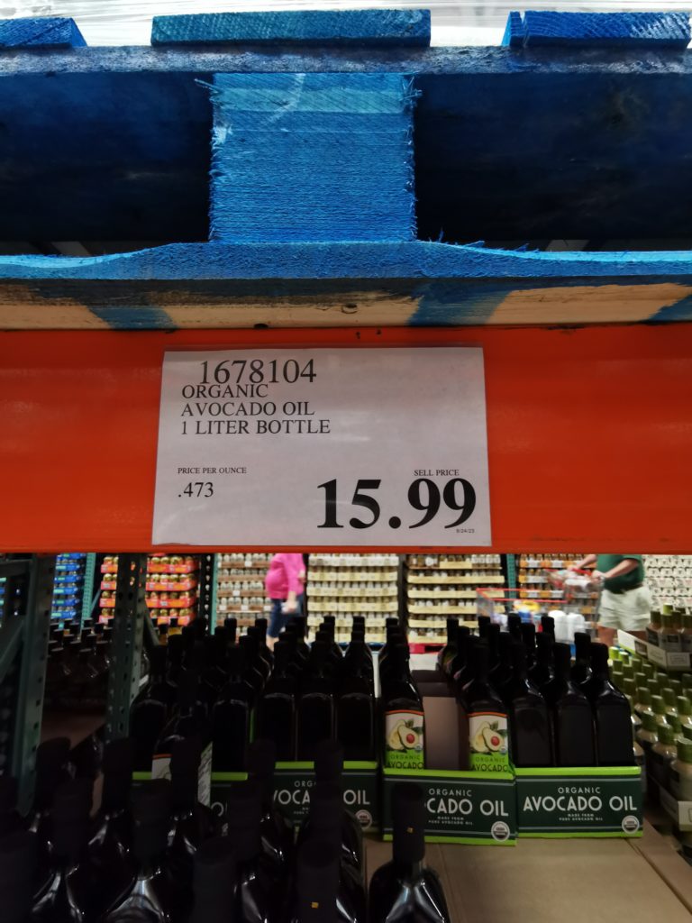 Costco-1678104-Organic-Avocado-Oil-tag – CostcoChaser