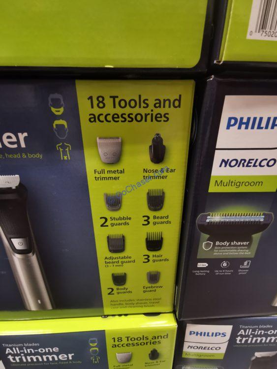 Philips Norelco Multi-groom, All-in-One Trimmer, Model MG9740/40 ...