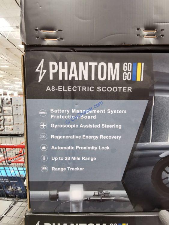Phantom A8 Electric Scooter – CostcoChaser