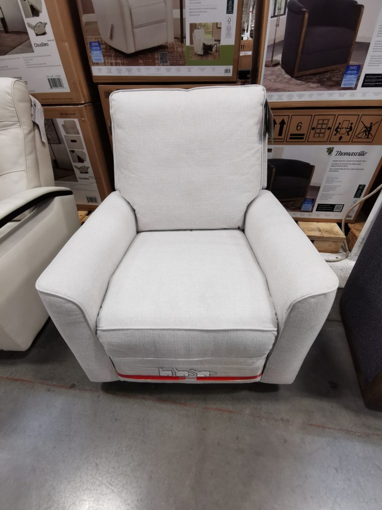 True Innovations Paxley Fabric Swivel Glider Recliner, Model 641-7021C ...