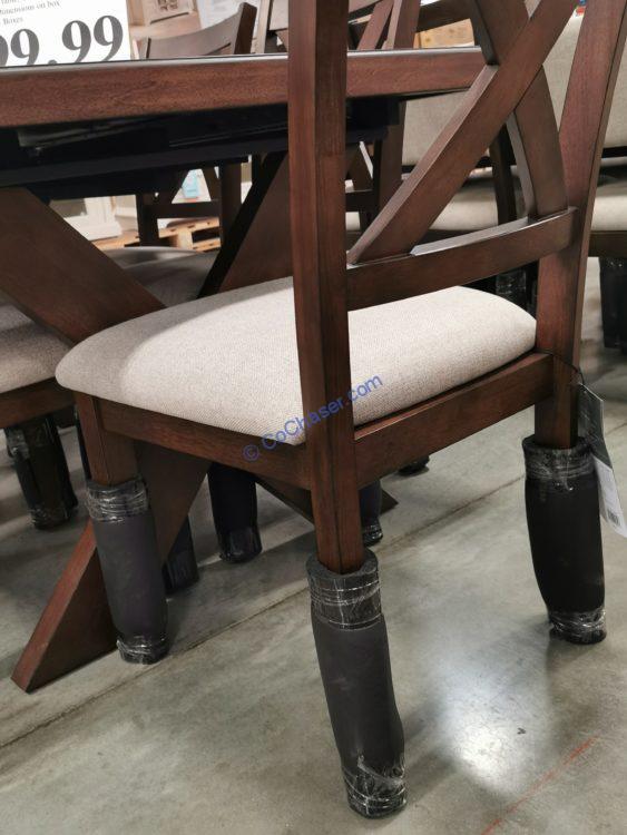 Bayside Furnishings Lathan 7-piece Dining Set, Model CSC7PD-14 ...