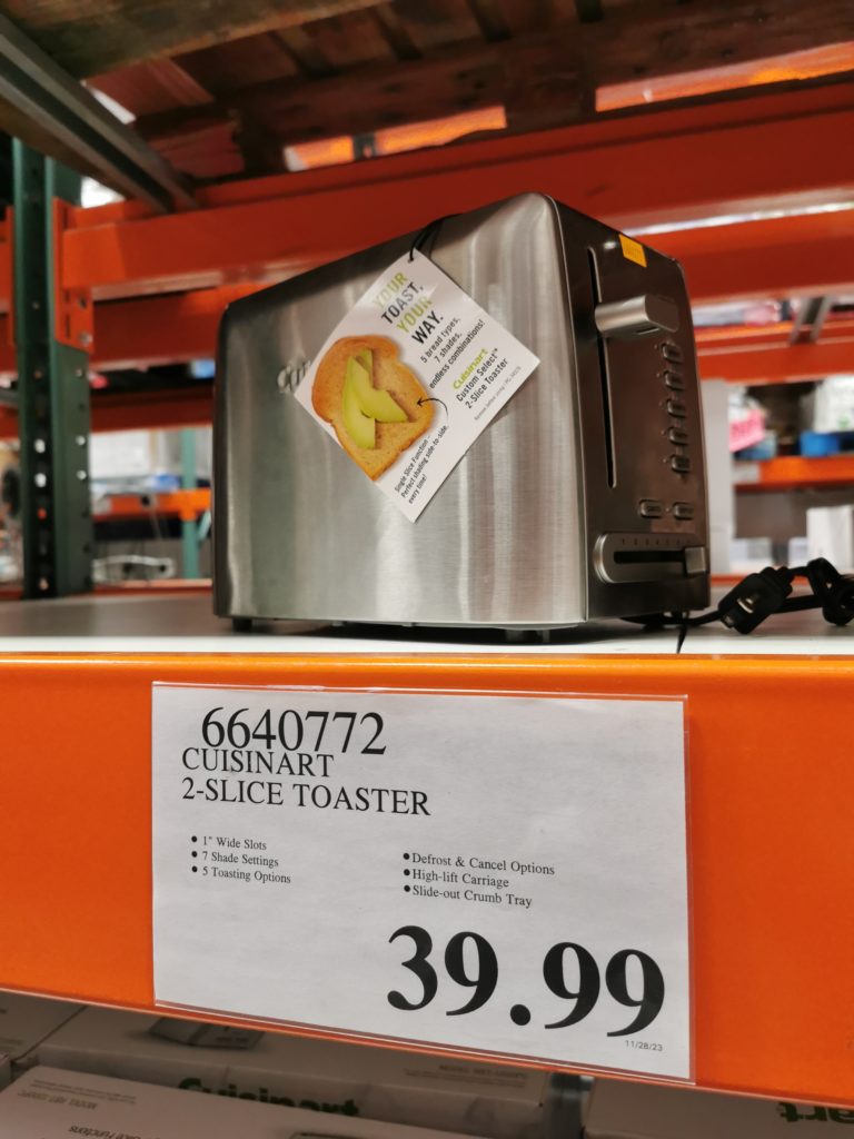 Cuisinart 2-Slice Toaster – Costco Chaser