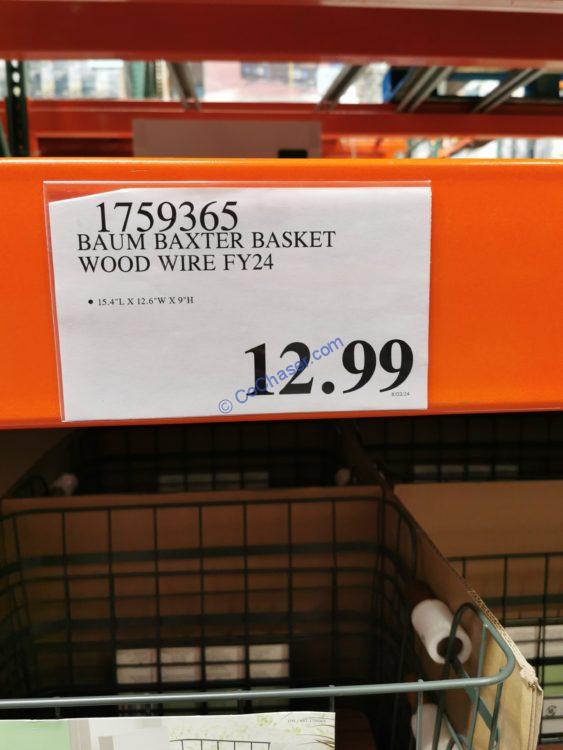 Costco-1759365-BAUM-Baxter-Basket-Wood-Wire-tag – Costco Chaser