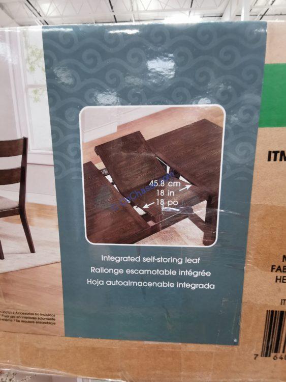 Bayside Furnishings Brinley 7-piece Dining Table Set – Costco Chaser